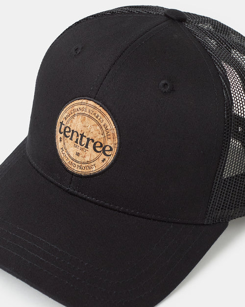 Unisex Cork Patch Twill Elevation Trucker Hat