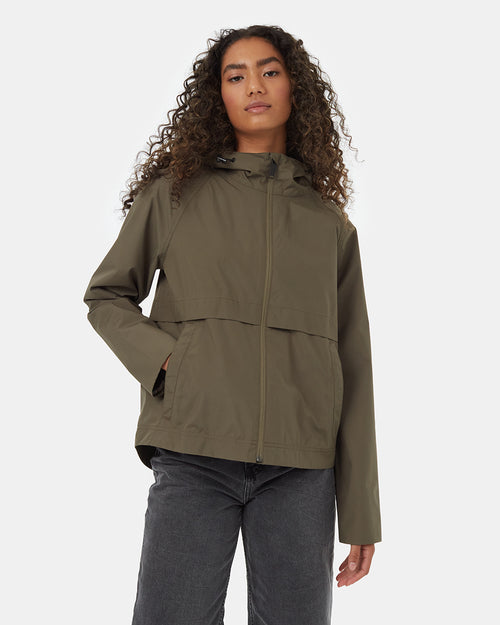 Womens Nimbus Short Rain Jacket | Recycled Polyester