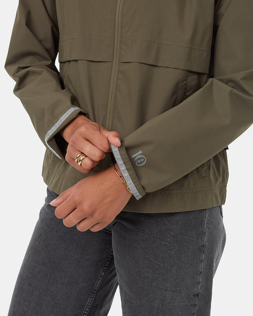 Womens Nimbus Short Rain Jacket | Recycled Polyester